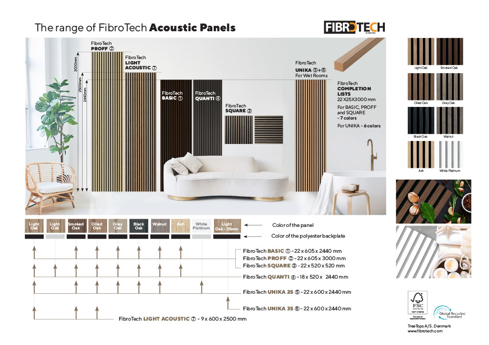 Find og læs alle datablade til vores produkter her - Fibrotech