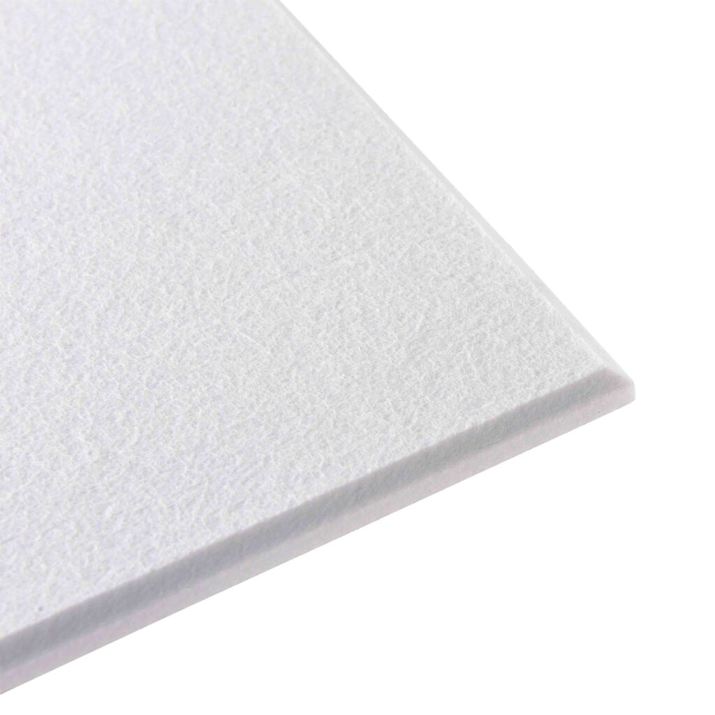 FibroTech FireGuard Polyester White Sample - Fibrotech